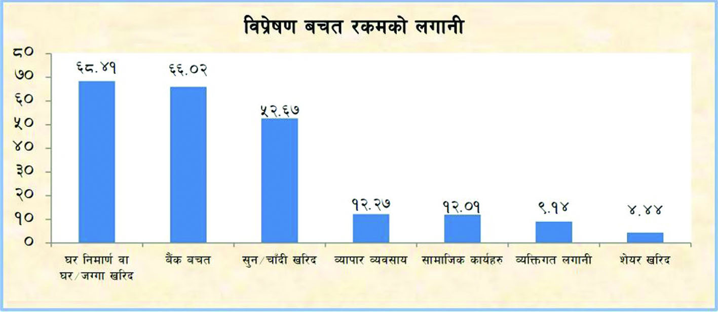 वैदेशिक आम्दानी घरजग्गा खरिदमा खर्च – Aarthik Dainik